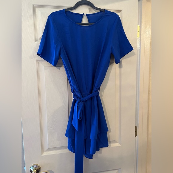 Dresses | Royal Blue Romper | Poshmark